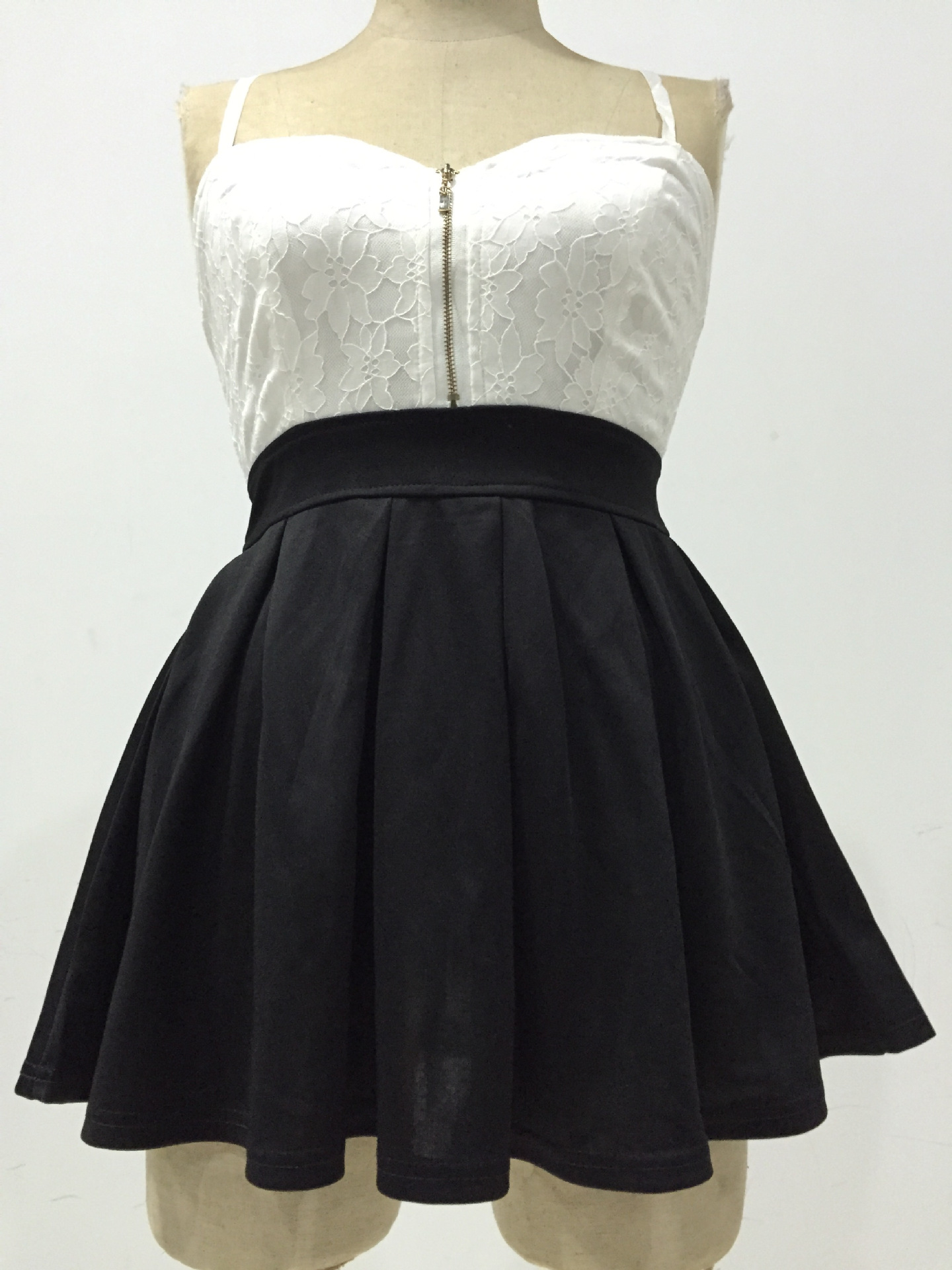 The High-end Dress Zipper Lace Dress Club Sexy Bottom Dress VFGB on Luulla